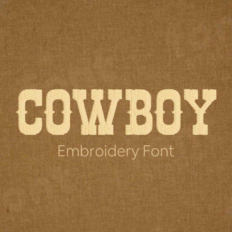 Vintage Cowboy Applique - Etsy