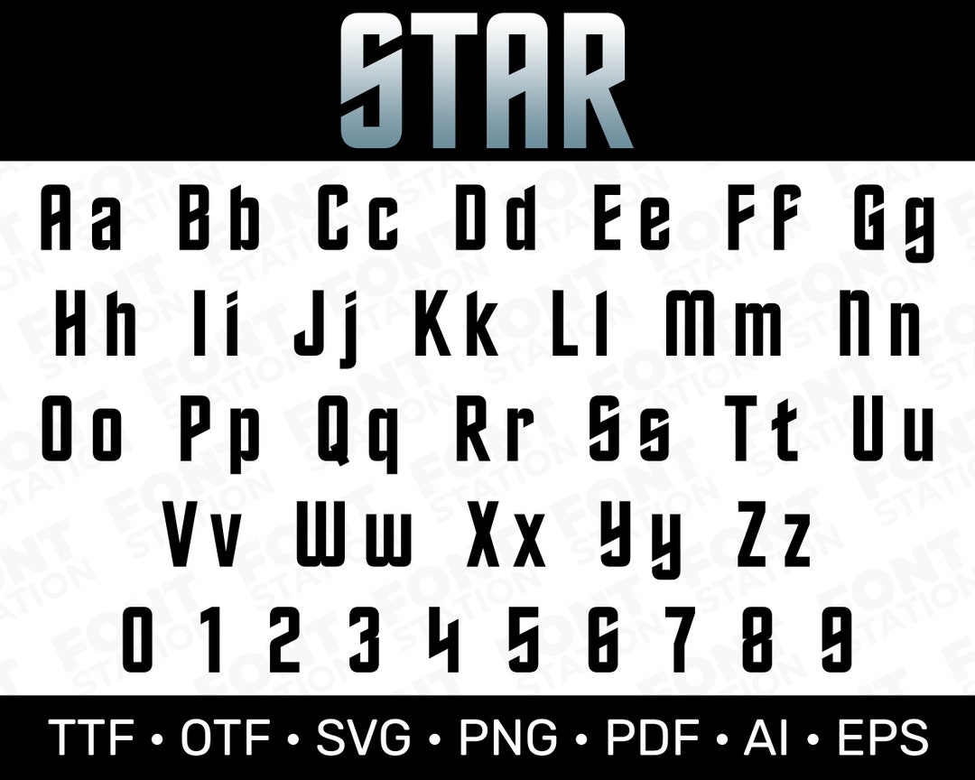 Star Font Star SVG Cricut Silhouette Font Galaxy - Etsy Australia
