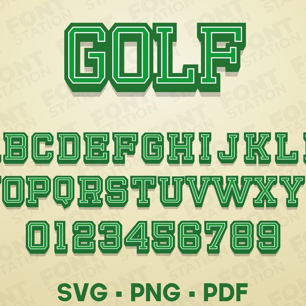 Golf Word Art - Etsy