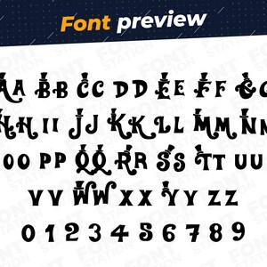 Wonky Font - Wonky SVG - Funny Fantasy Letters, Playful Kids Alphabet ...