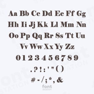 Elegant Bold Embroidery Font - 9 Sizes - BX, PES + 9 Formats - Serif ...