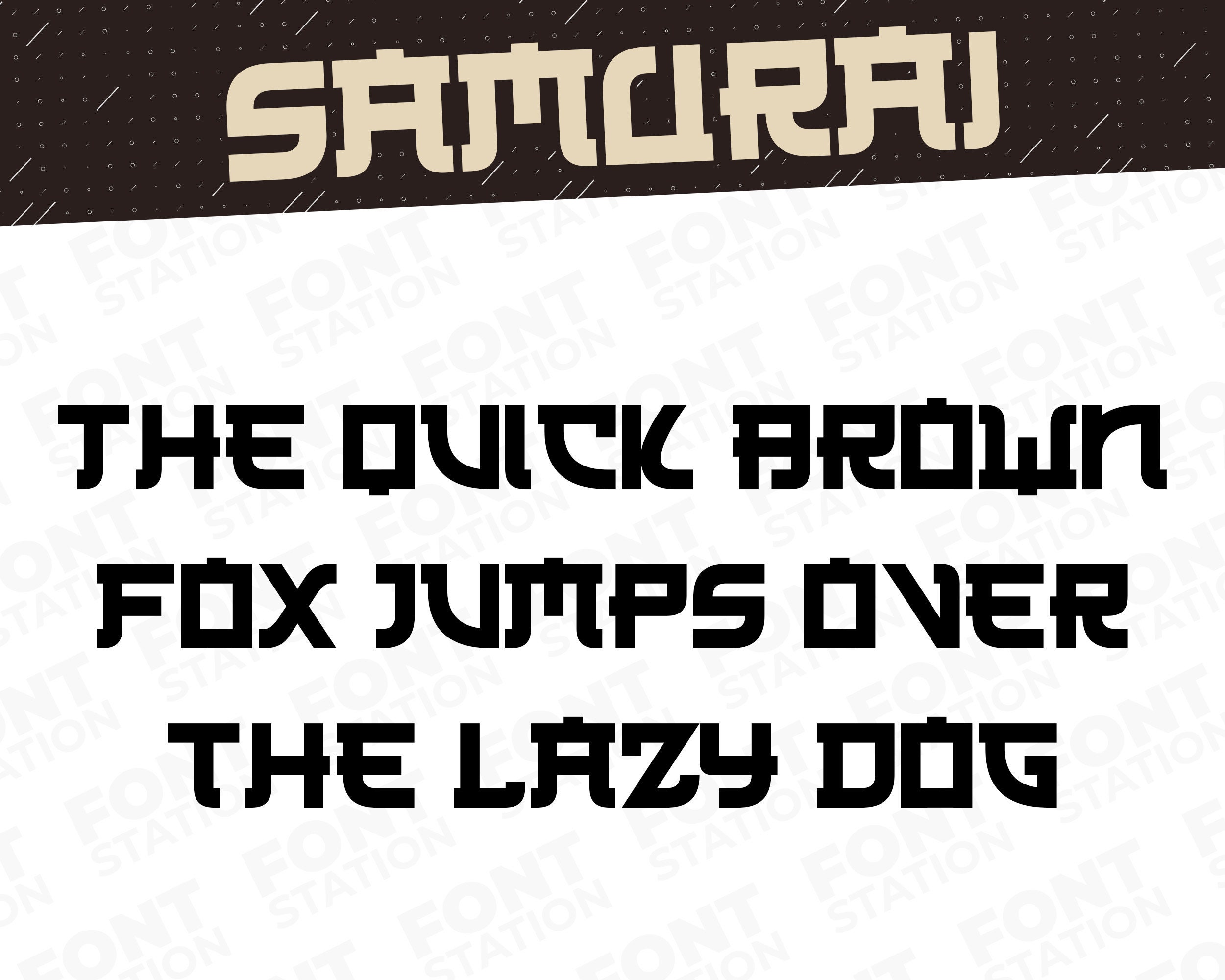 Asia Font Bundle - Asian Fonts - Samurai, Chinese, Ninja, Tokyo, Japan ...