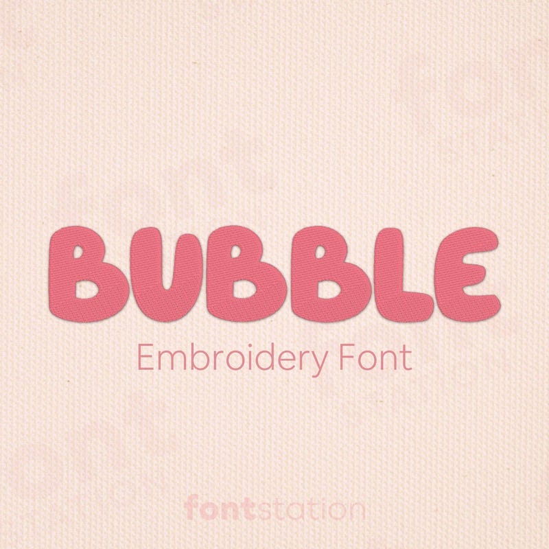 Pes Font Bubble Letters - Etsy