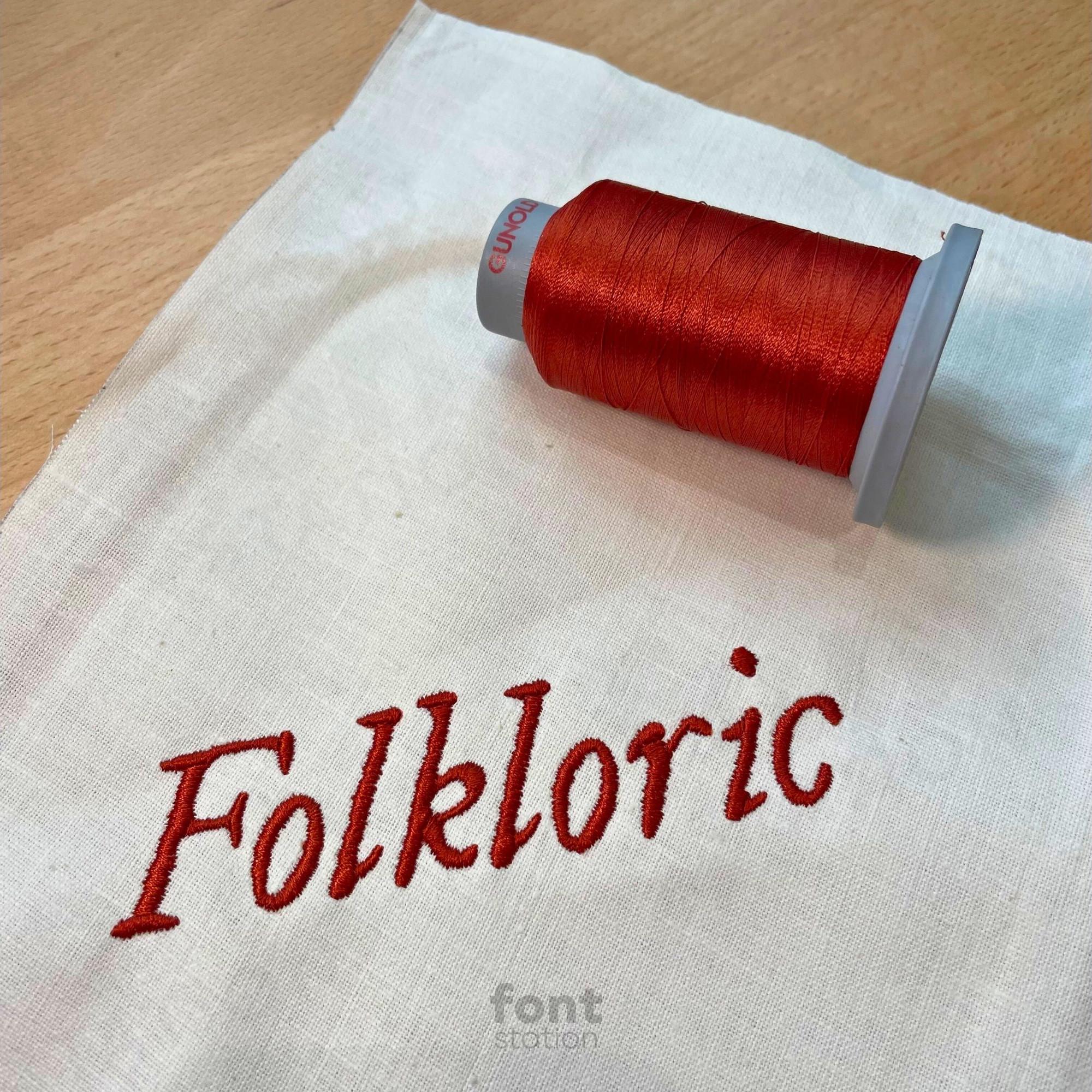 Folkloric Embroidery Font - Medieval Letters - Mystical, Magic ...