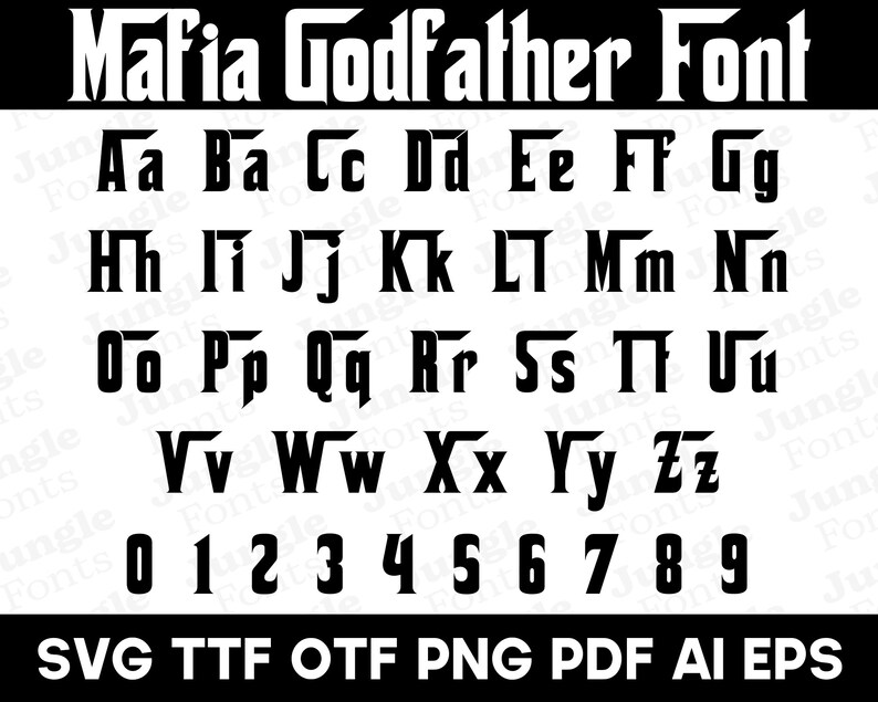 The godfather font for cricut - Hopdoctor
