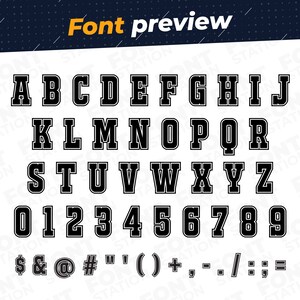 Boxing Font - Boxer SVG - Cricut Silhouette Font - Vintage Letters ...