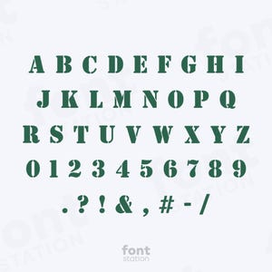 Army Embroidery Font - Stencil Embroidery Letters - Military, Veteran ...