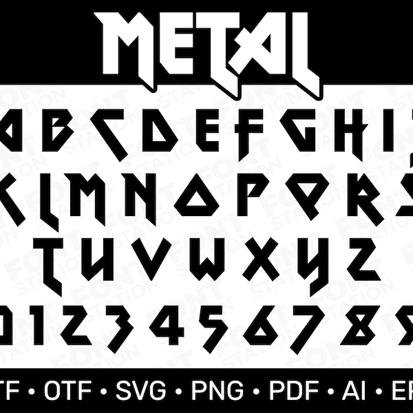 Heavy Metal Art - Etsy