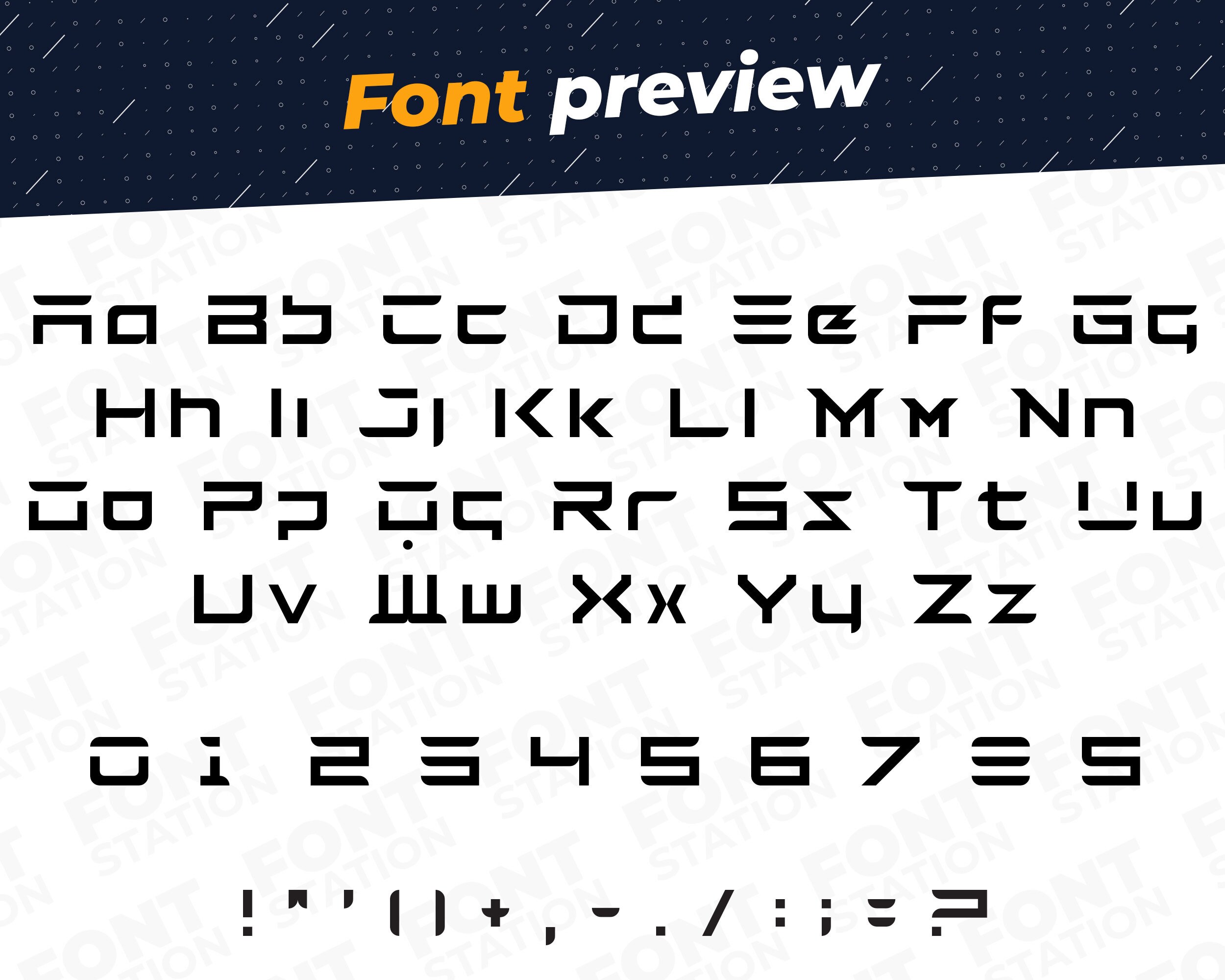 Futuristic Font - Nikola Tesla Font SVG - Cricut Silhouette - Futurist ...