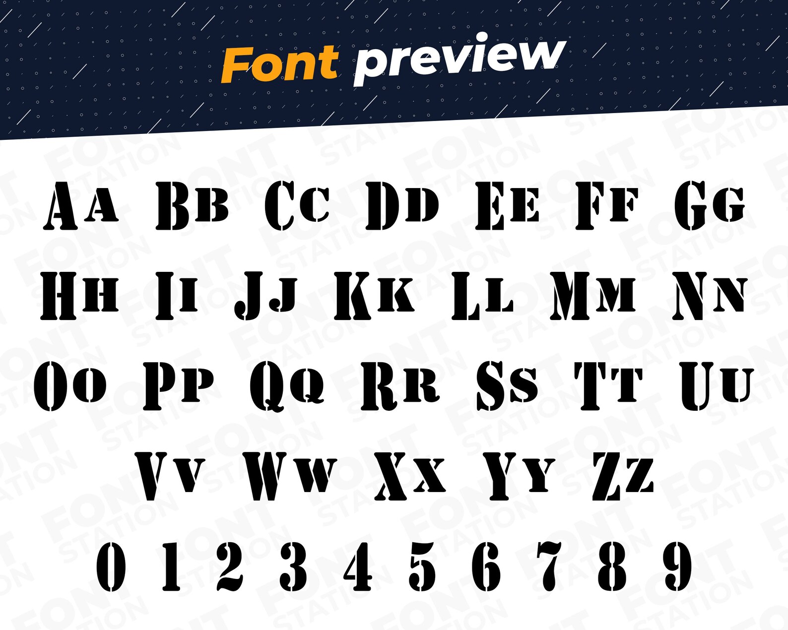 Marine Font - Marine SVG - Military Stencil Army Letters, Alphabet ...
