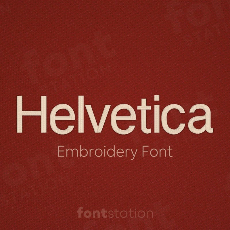 Serif Dst Font - Etsy