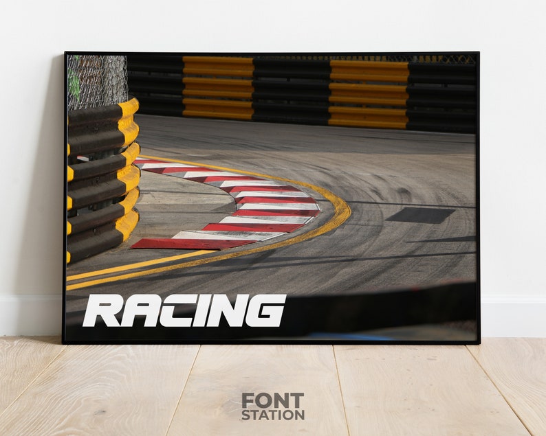 Racing Font - Speed Racing SVG - Modern Letters, Sport, Race Alphabet ...