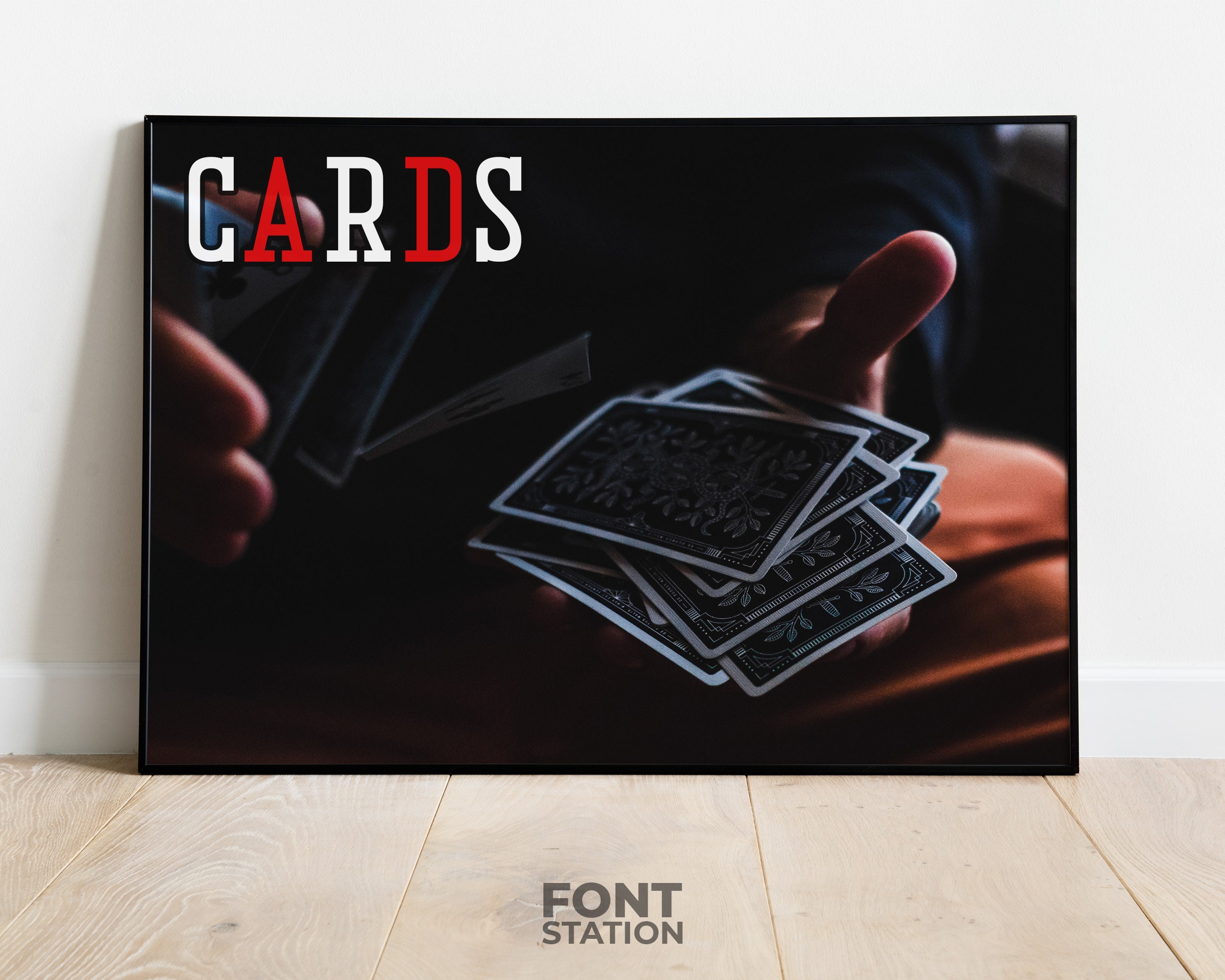 Cards Font - Playing Cards SVG - Poker Letters, Games, Casino Alphabet ...