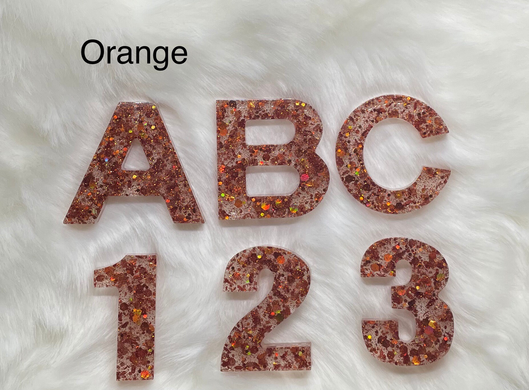 Glittery Alphabet and Number Setsgreat for Letter/number Recognition ...