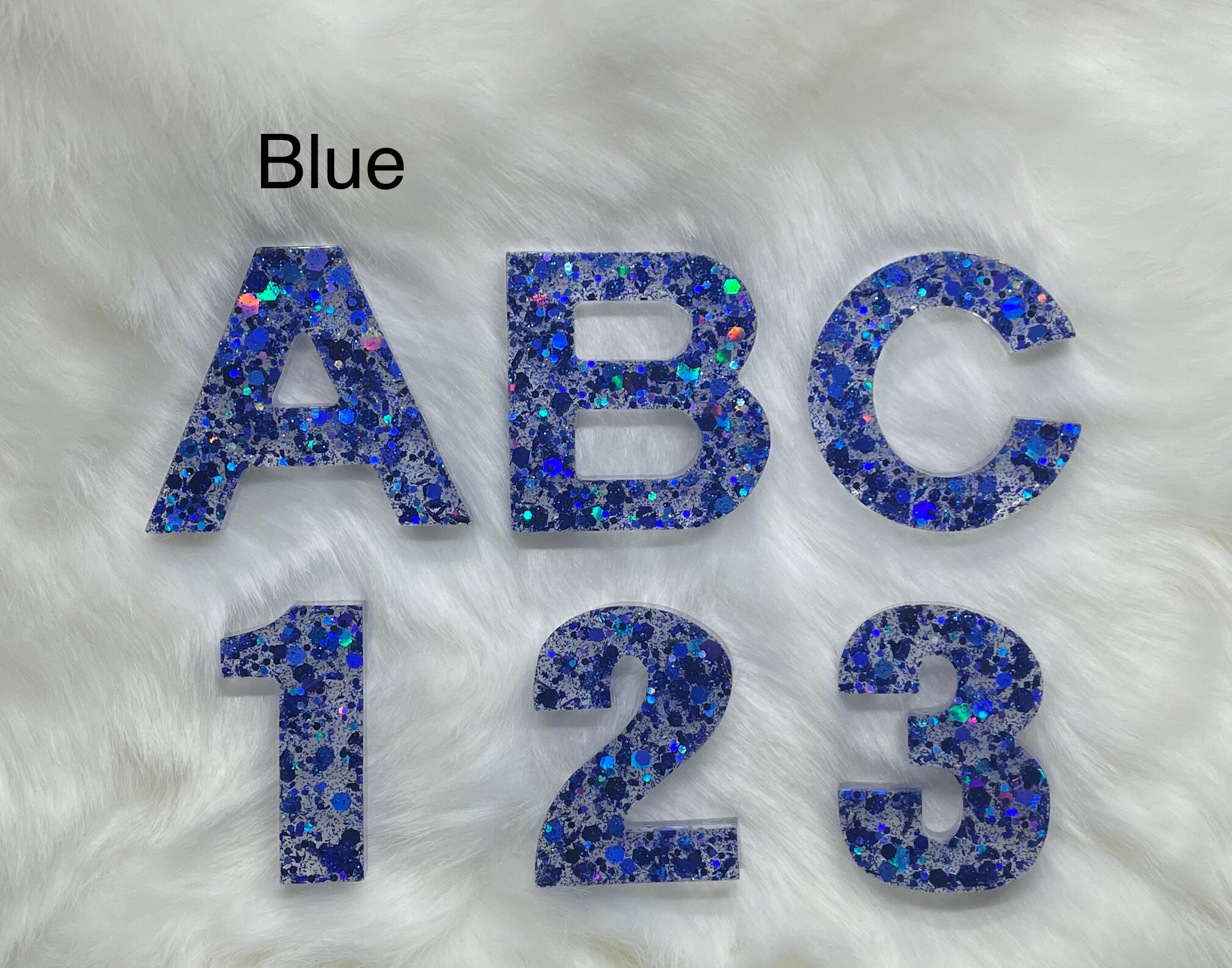 Glittery Alphabet and Number Setsgreat for Letter/number Recognition ...