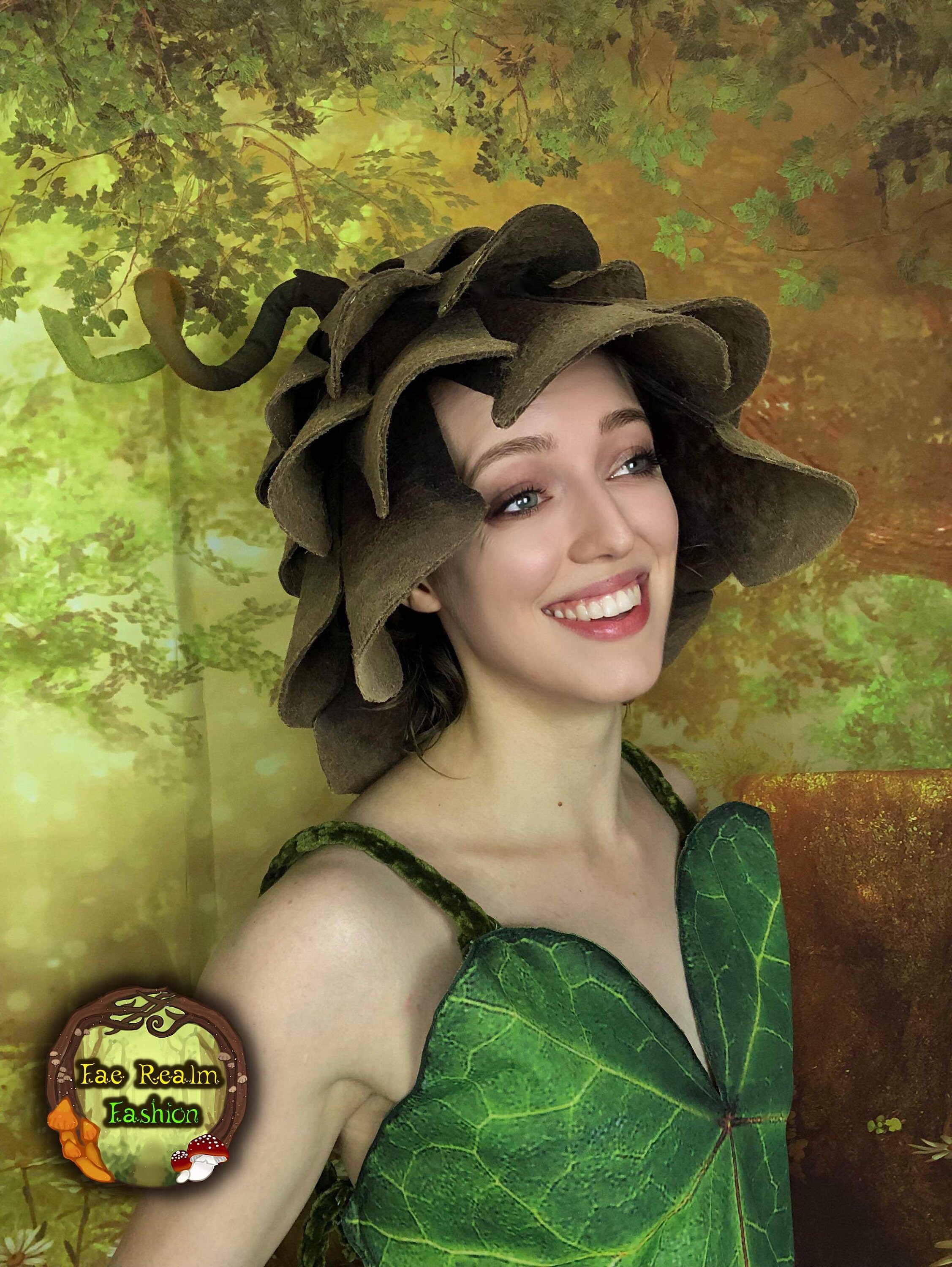 Felted Pinecone Hat Fairy Costume - Etsy