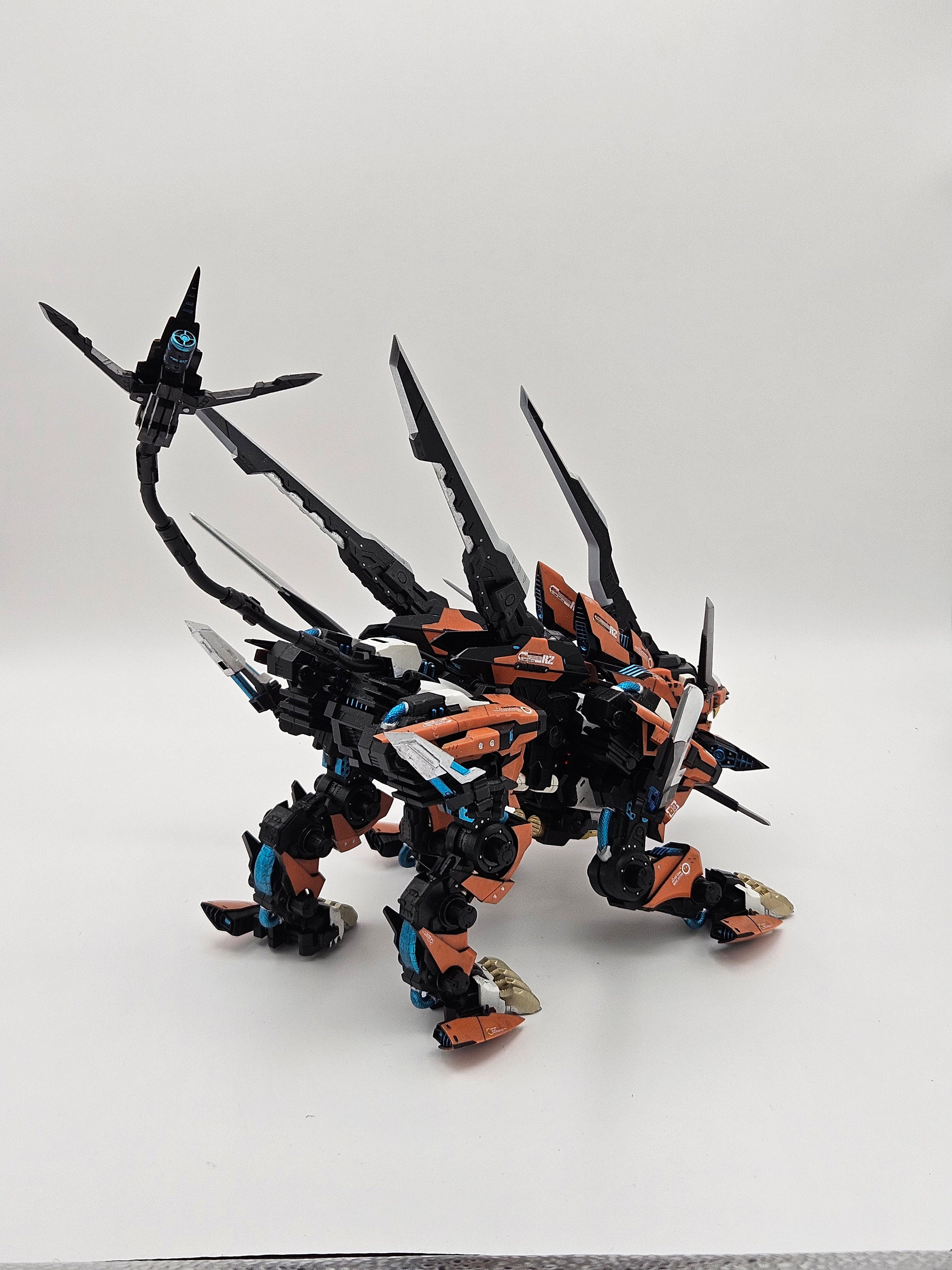 Anaheimmechlabs Zoids Liger Zero King Schenider Custom Built & Painted ...