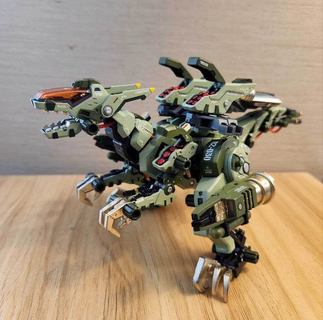 Anaheimmechlabs Zoids Panzer Gun Sniper Custom Built & Painted 1/72 HMM ...