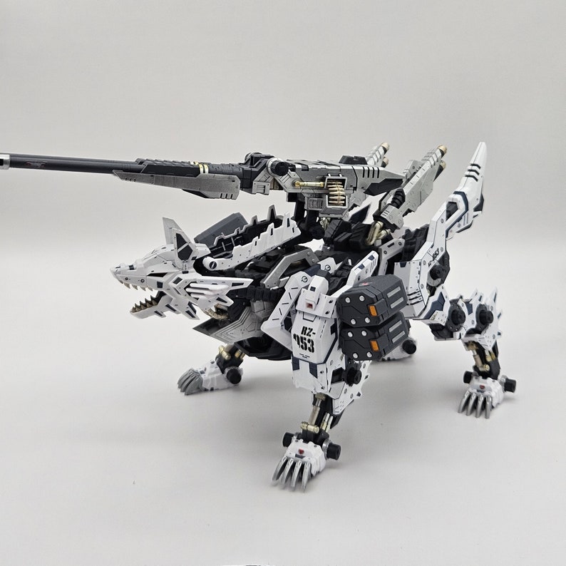 Anaheimmechlabs Zoids Konig Wolf Heavy Arms Custom Built & Painted 1/72 ...
