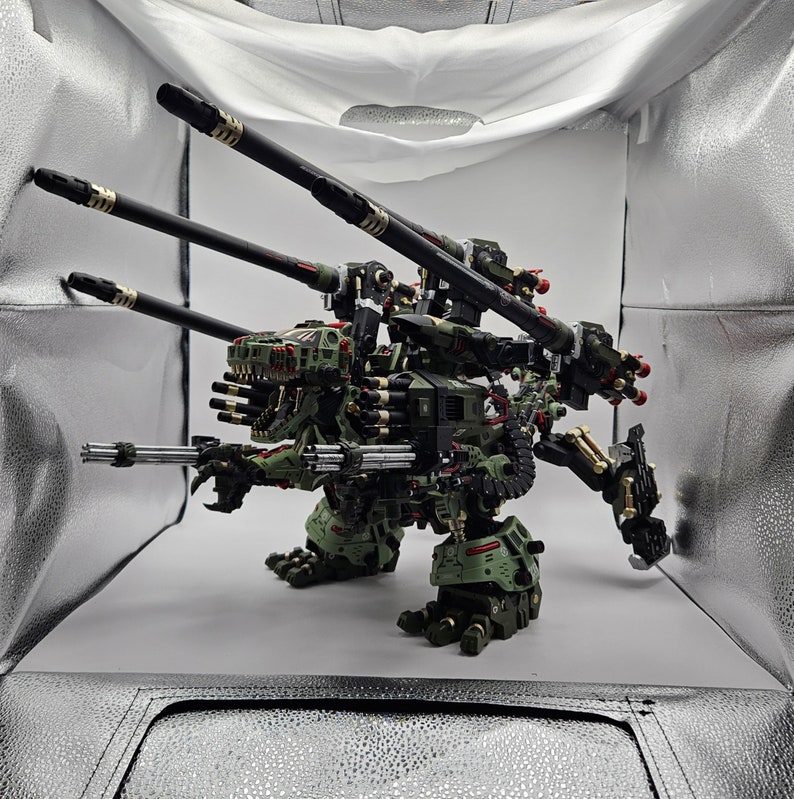 Anaheimmechlabs Zoids Gojulas the Panzer Custom Built & Painted 1/72 ...