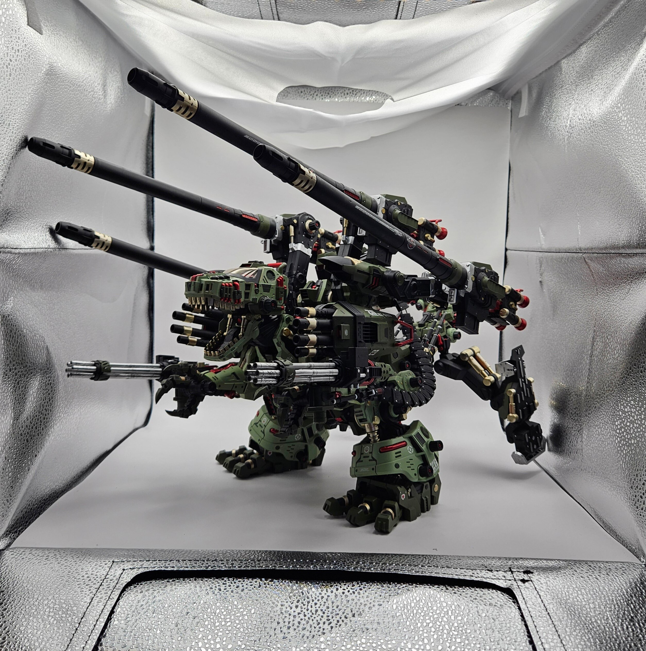 Anaheimmechlabs Zoids Gojulas the Panzer Custom Built & Painted 1/72 ...