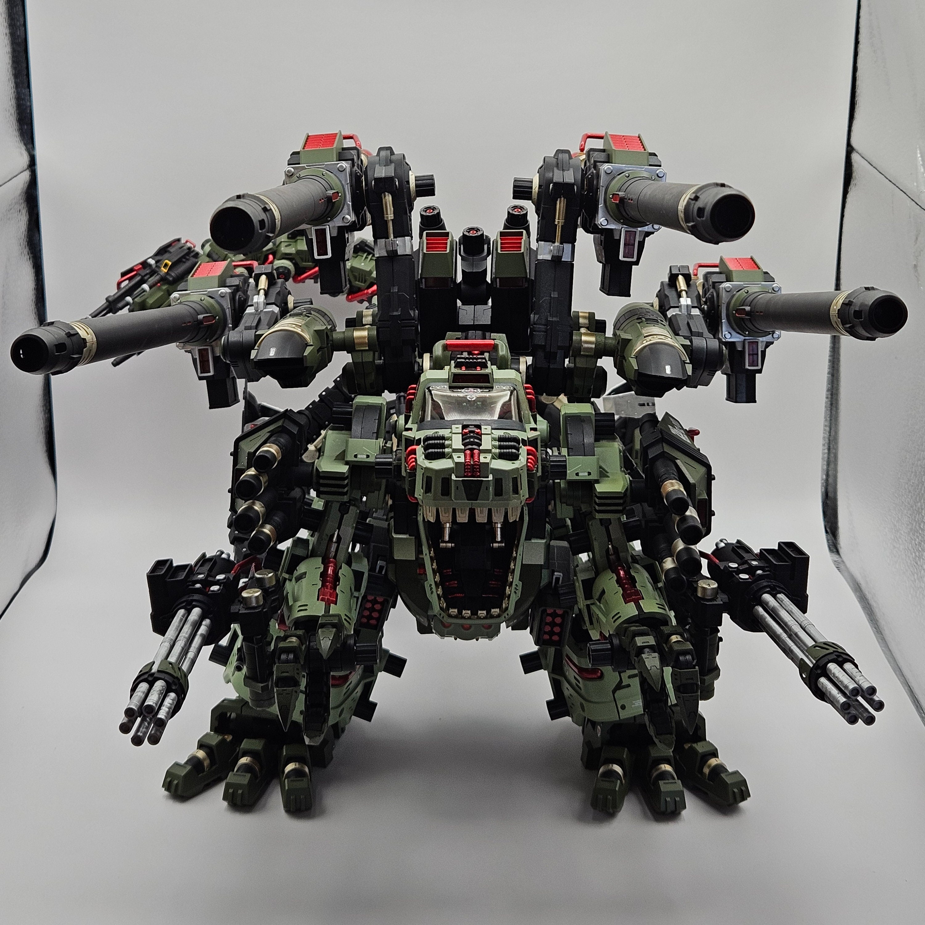 Anaheimmechlabs Zoids Gojulas the Panzer Custom Built & Painted 1/72 ...