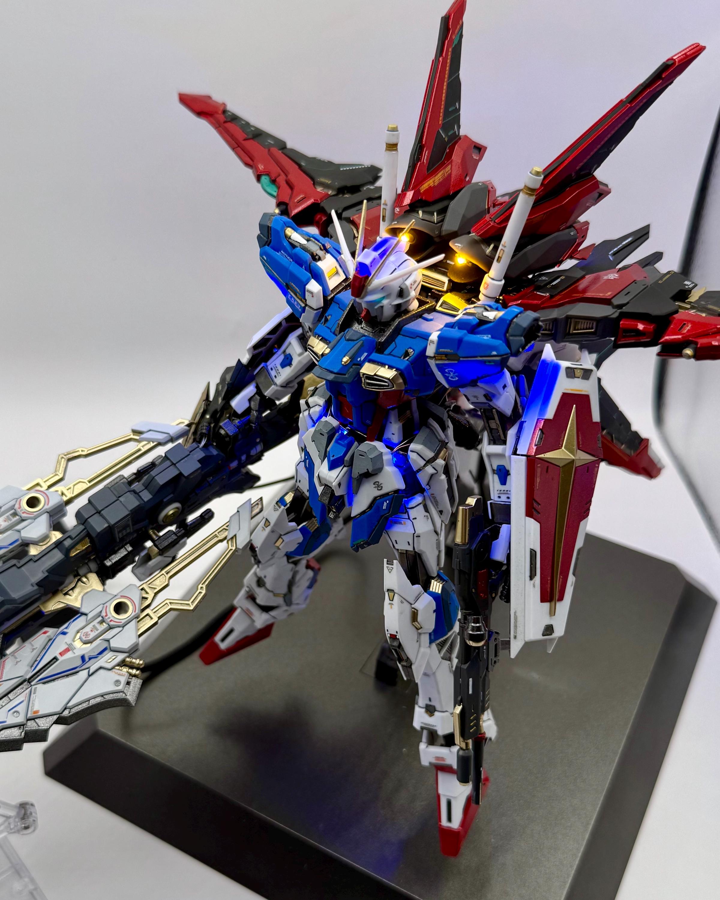MG 1/100 Sword Impulse Gundam YJL Style With Custom Leds - Etsy