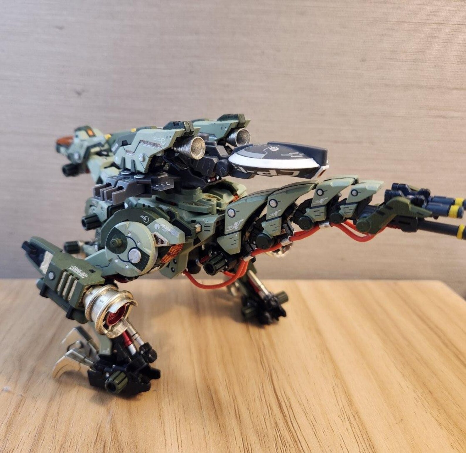 Anaheimmechlabs Zoids Panzer Gun Sniper Custom Built & Painted 1/72 HMM ...