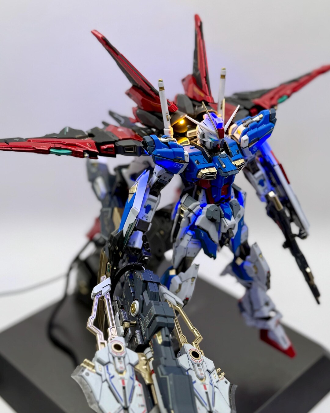 MG 1/100 Sword Impulse Gundam YJL Style With Custom Leds - Etsy