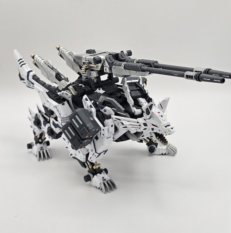 Anaheimmechlabs Zoids Konig Wolf Heavy Arms Custom Built & Painted 1/72 ...