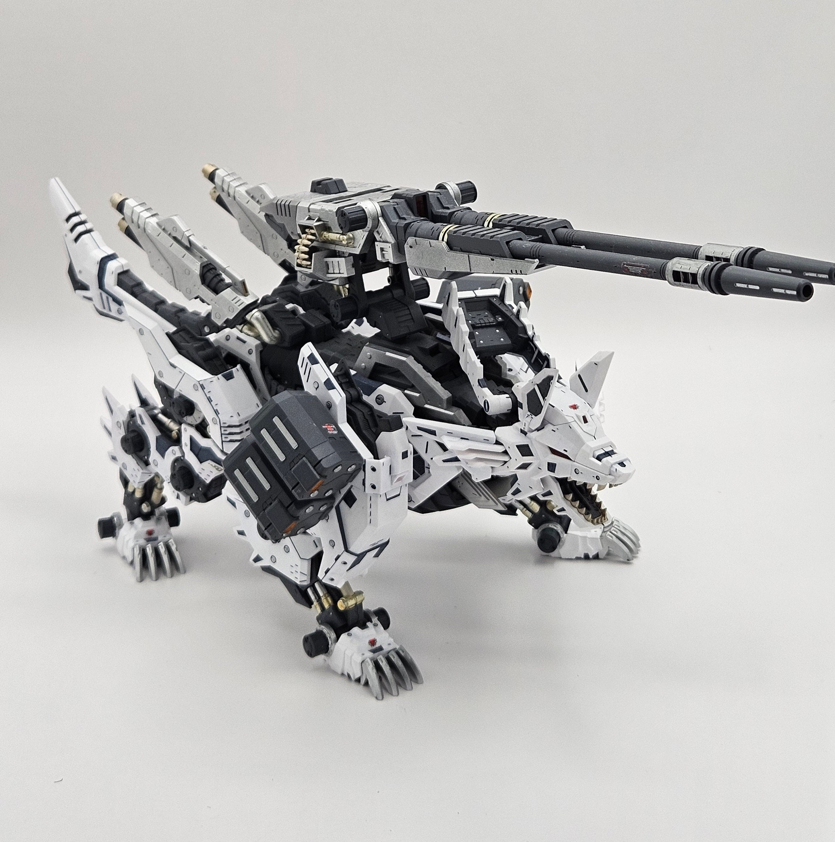 Anaheimmechlabs Zoids Konig Wolf Heavy Arms Custom Built & Painted 1/72 HMM Model Kit - Etsy