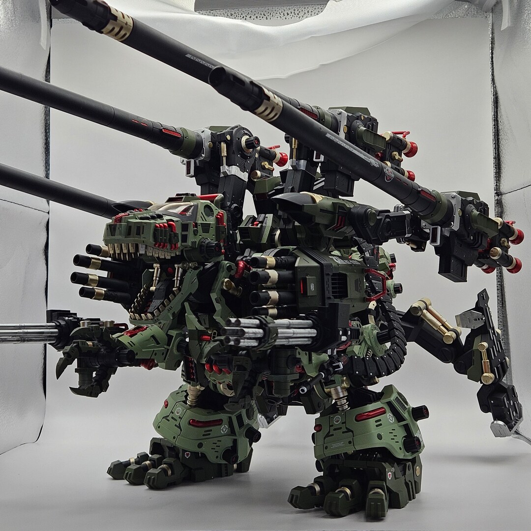 Anaheimmechlabs Zoids Gojulas the Panzer Custom Built & Painted 1/72 ...