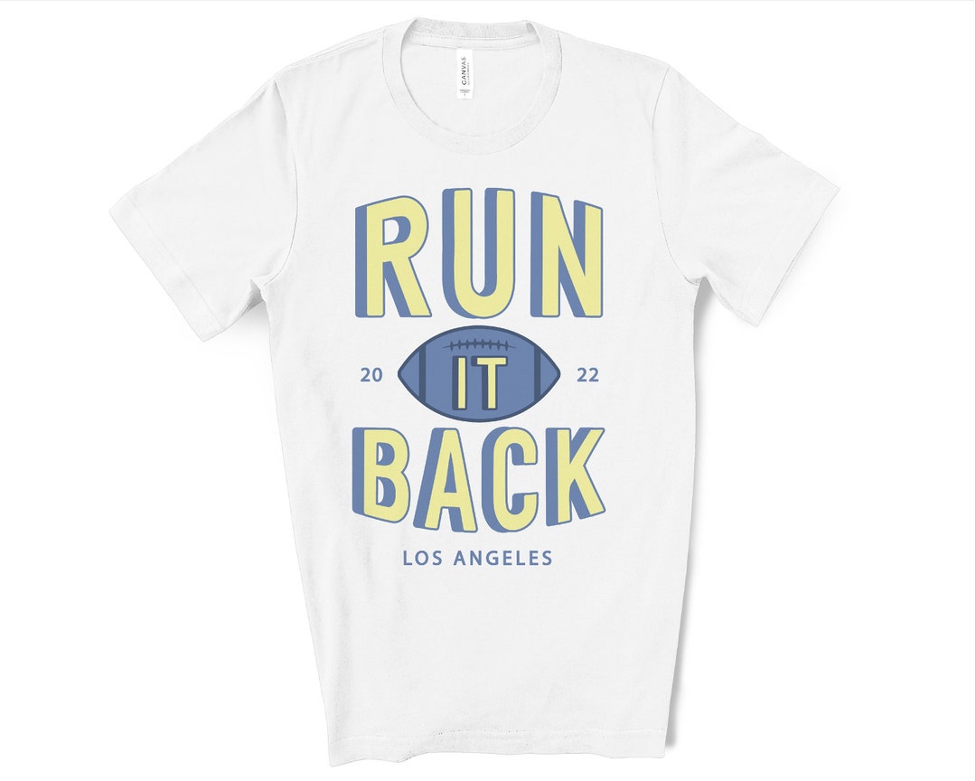 Run It Back T-shirt, Team Spirit Shirt, Rams Team, Vintage Football ...
