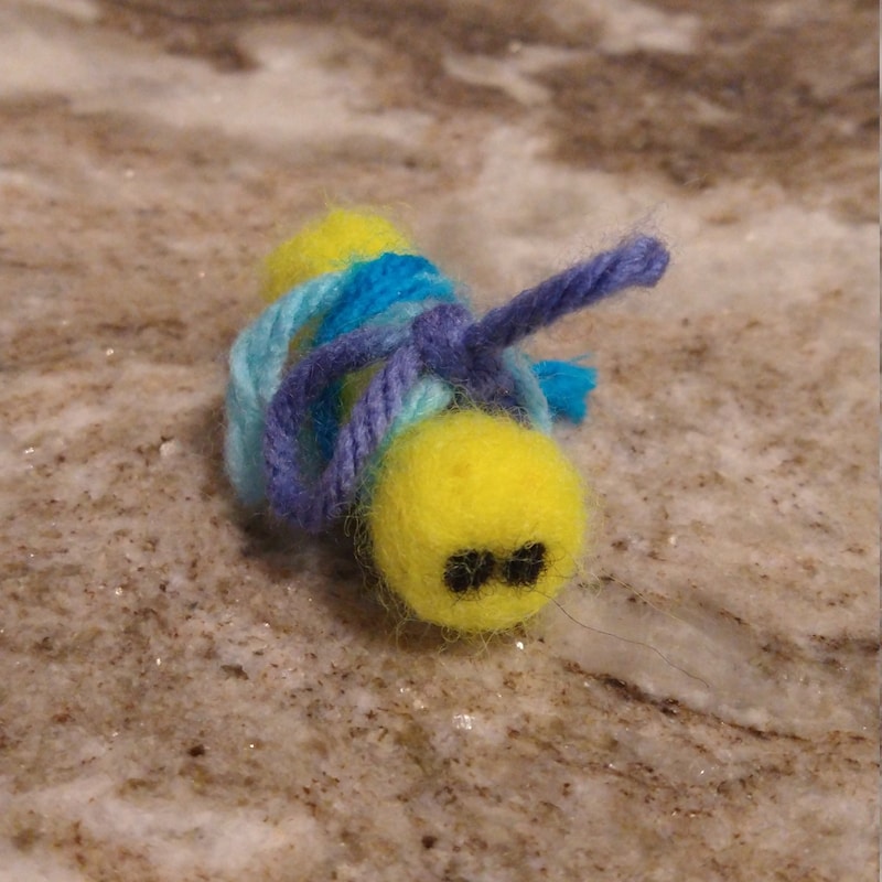 Fuzzy Worm Toys - Etsy