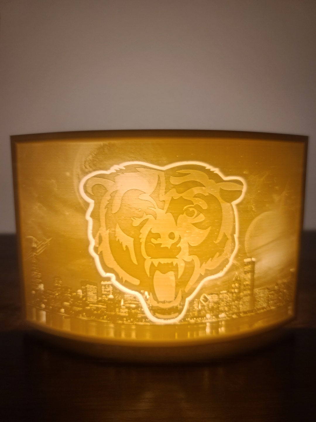 NFL Chicago Bears Custom Light Chicago Bear Fan Birthday Gift ...