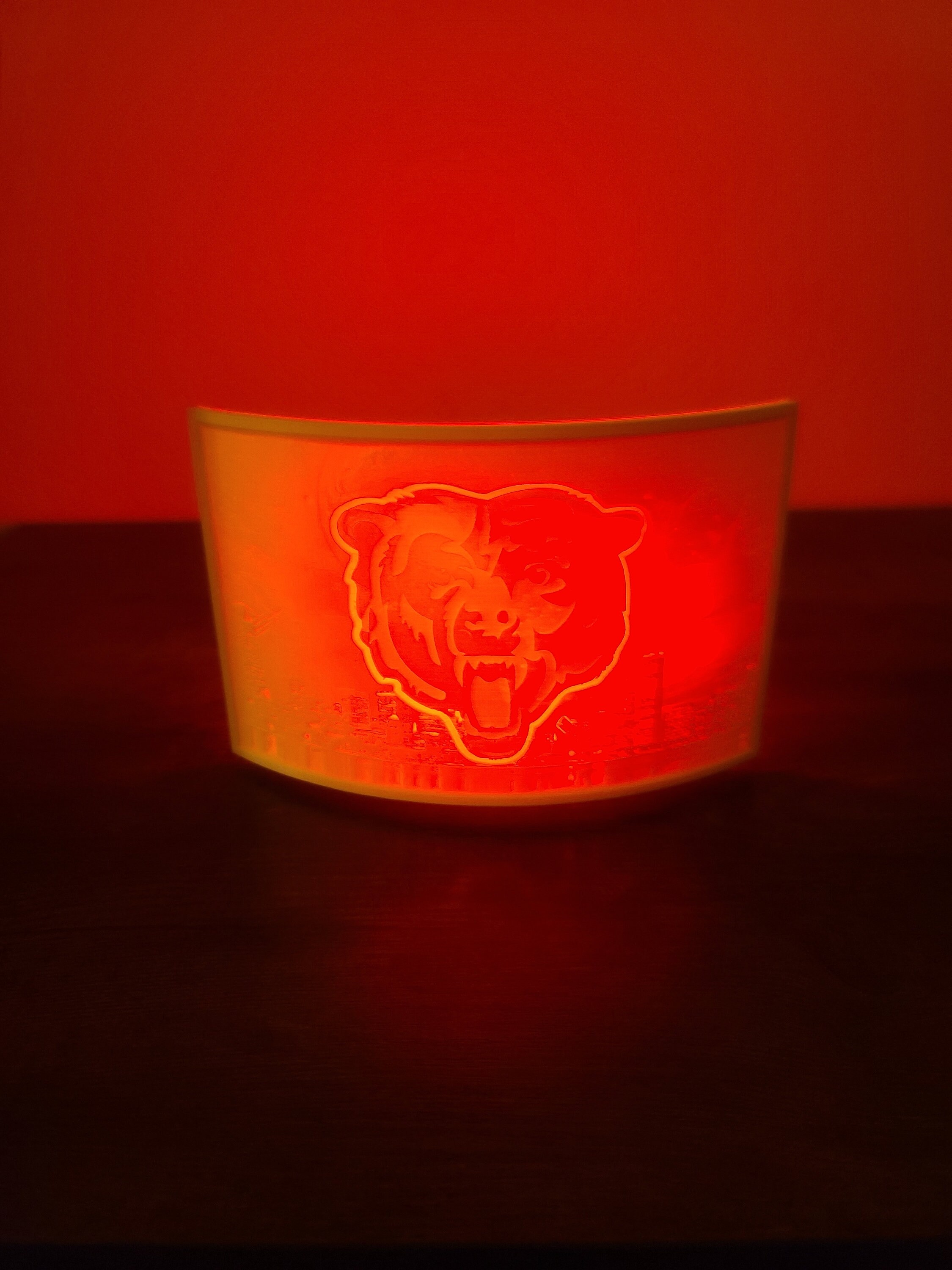 NFL Chicago Bears Custom Light Chicago Bear Fan Birthday Gift ...