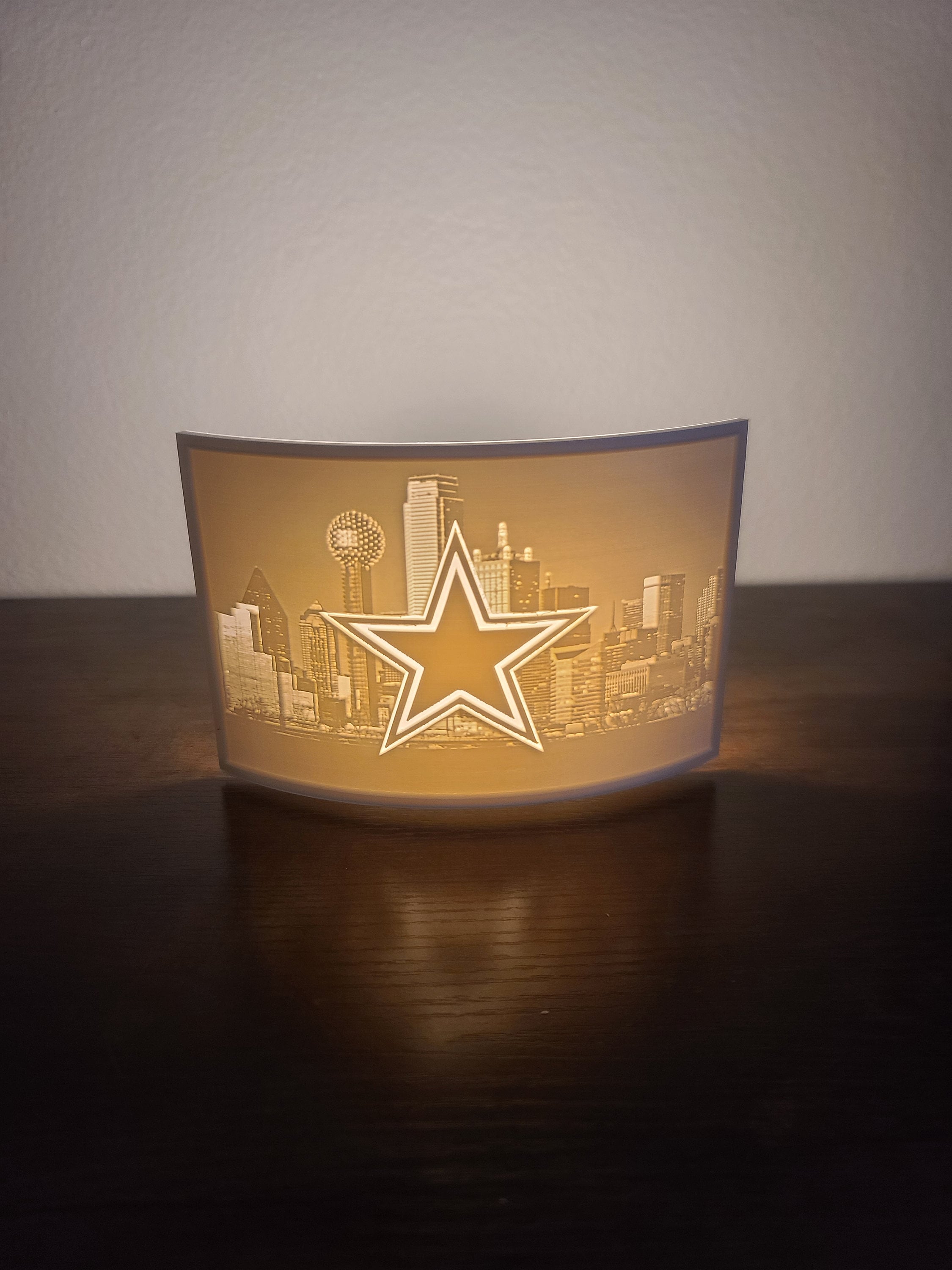NFL Dallas Cowboys Custom Light Cowboy Fan Birthday Gift Lithophane ...