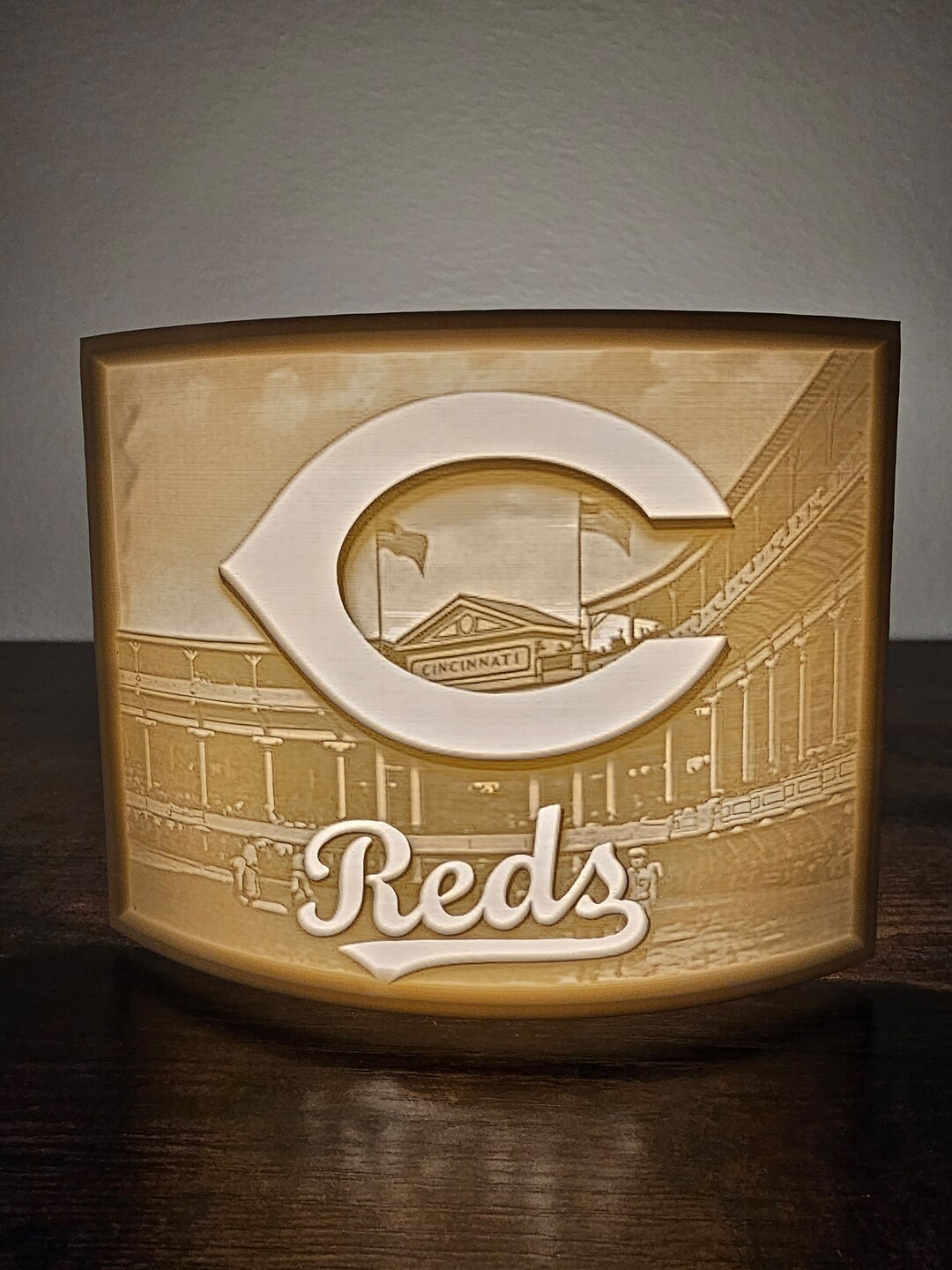 MLB Cincinnati Reds Light Perfect Gift for Reds Fan Vintage Custom ...