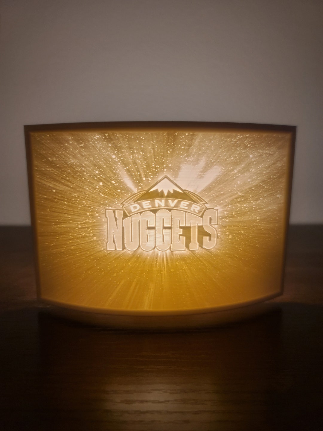 NBA Denver Nuggets Basketball Light 2023 Finals Champions Custom Light ...