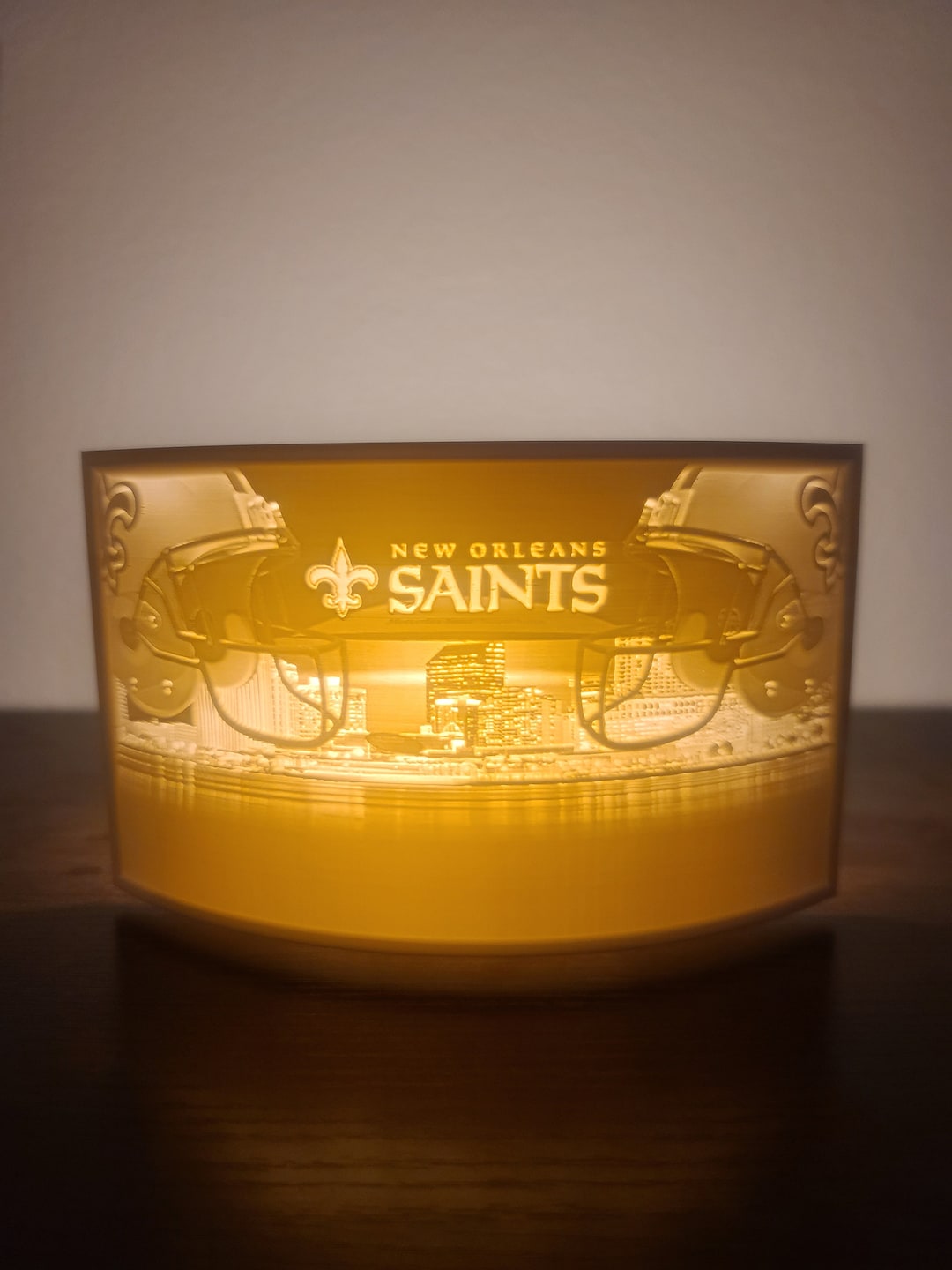 NFL New Orleans Saints Custom Light Gift for Saint Fan NFL Saints ...