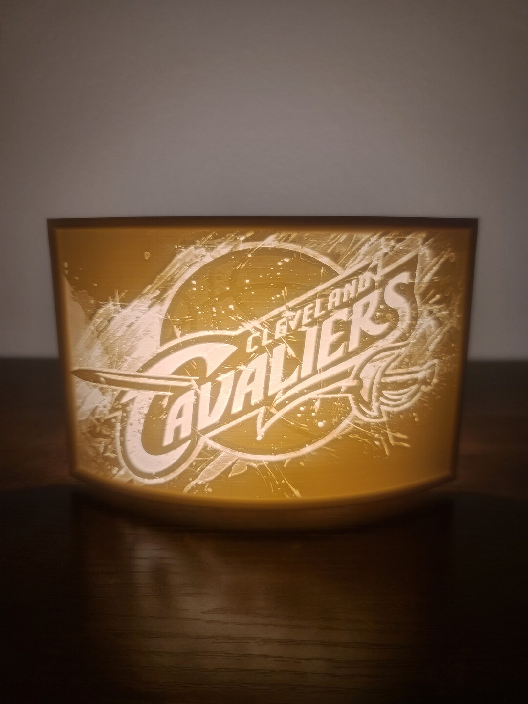 NBA Cleveland Cavaliers Custom Night Light Grafitti Art Piece for ...