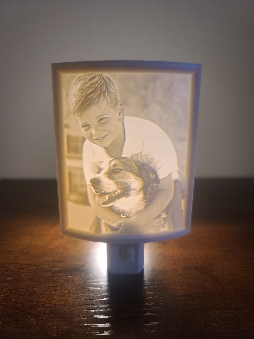 Personalized Night Light Custom Birthday Gift Family Light Portrait ...