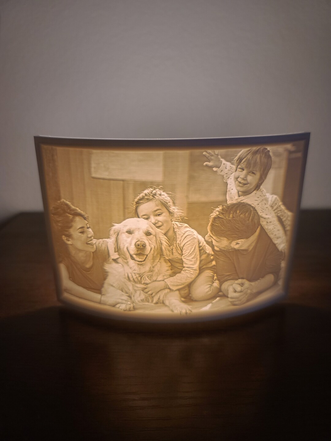 Custom Photo Light, Picture Night Light, Custom Bedside Light, Photo ...