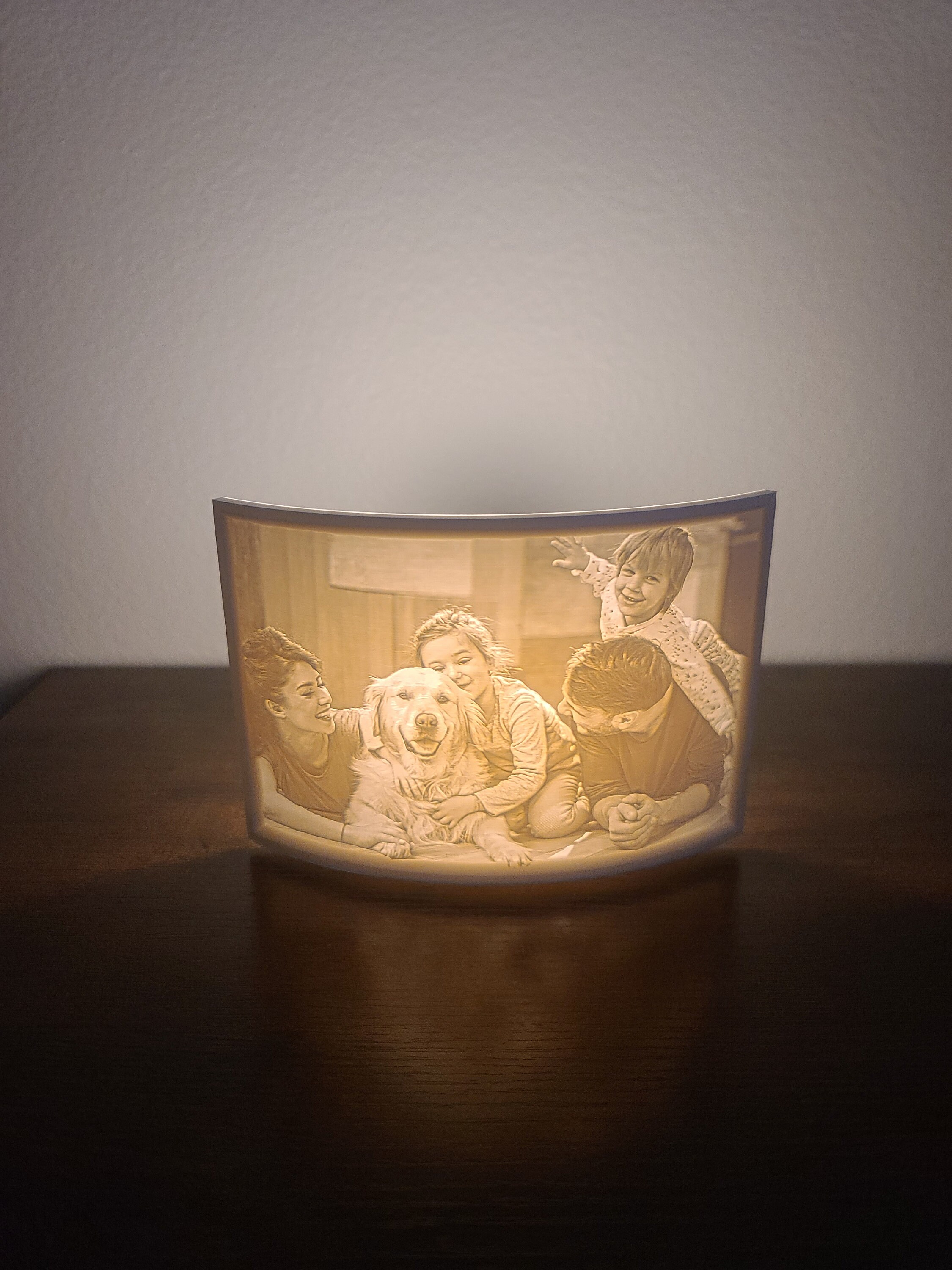 Custom Photo Light, Picture Night Light, Custom Bedside Light, Photo ...