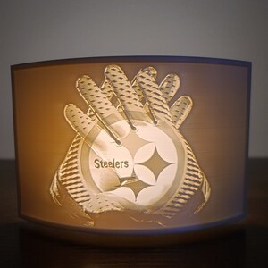 NFL Pittsburgh Steelers Custom Light Gift for Steeler Fan NFL Steelers ...