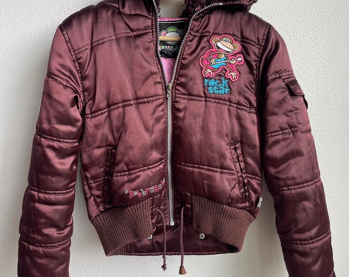 Y2K Bobby Jack Rockstar Hooded Coat - Etsy