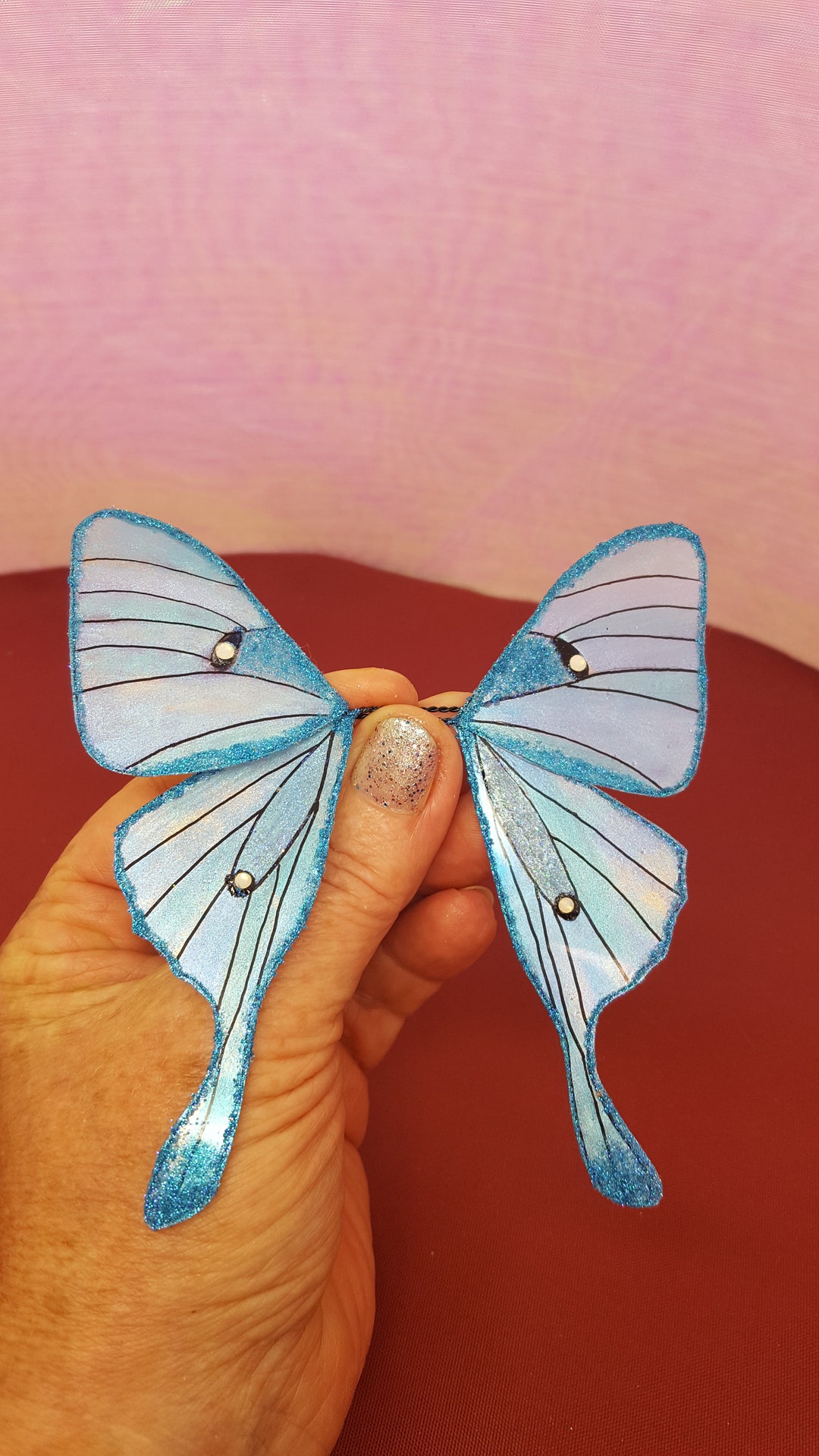 Handmade Fairy Wings ,doll Wings Ooak Fantasy - Etsy