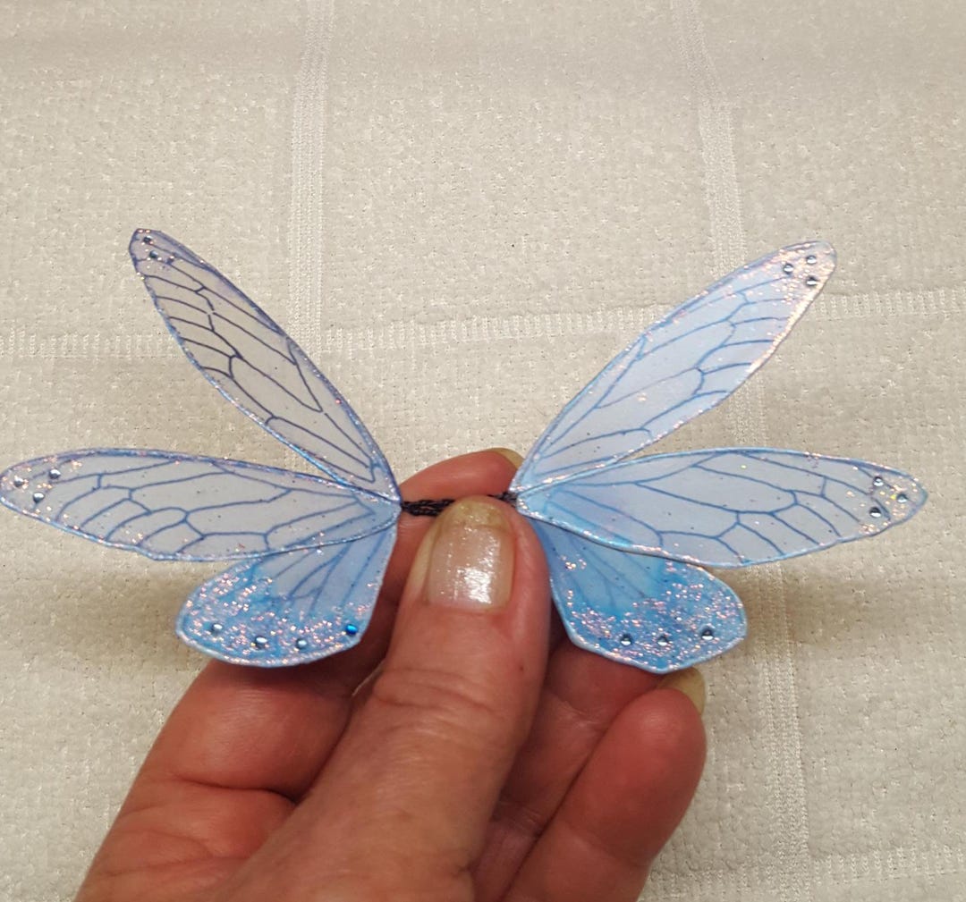 Handmade Fairy Wings, Doll Wings Ooak Fantasy - Etsy UK