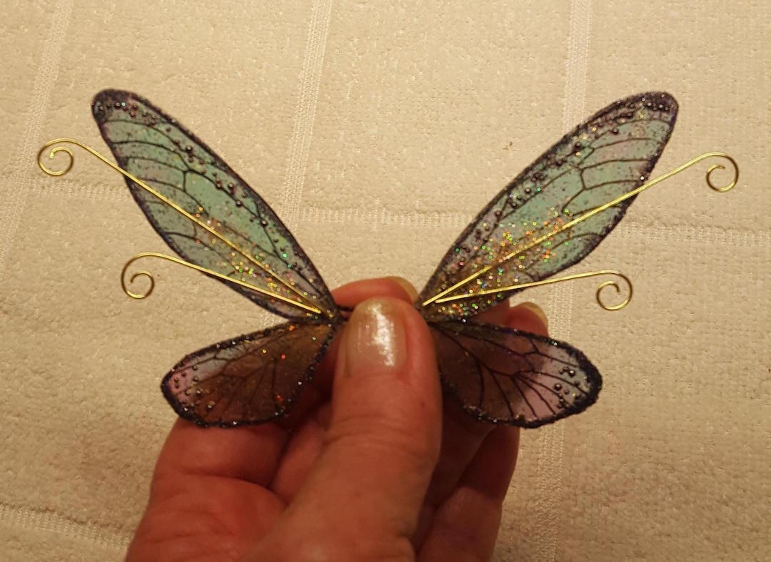Handmade Fairy Wings, Doll Wings Ooak Fantasy - Etsy UK