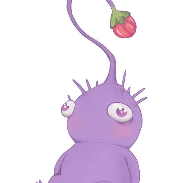 Purple Pikmin Sticker - Etsy